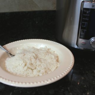 Instant Pot White Rice Recipe - Mr. B Cooks