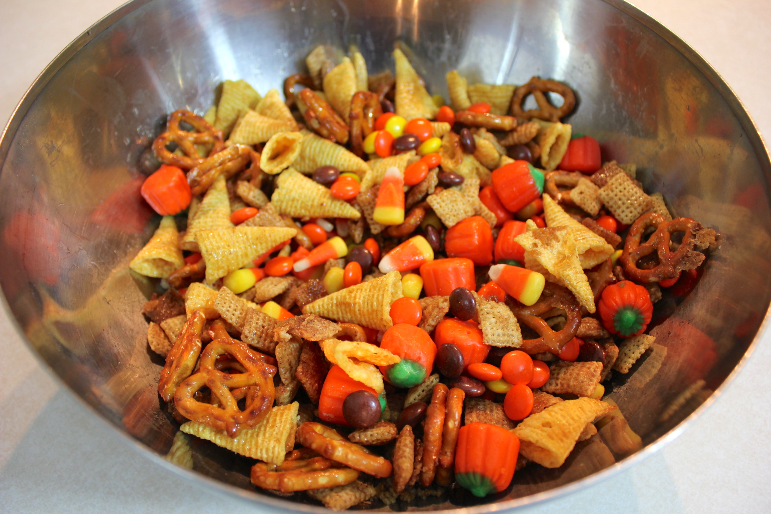 Fall Harvest Chex Mix Halloween Snack Mix Recipe Mr B Cooks Fall Harvest Chex Mix Halloween Snack Mix Recipe Mr B Cooks